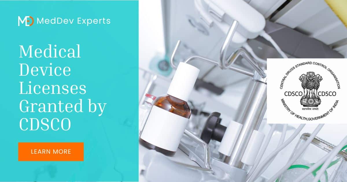 Medical Device Licenses Granted by CDSCO Complete List 2023