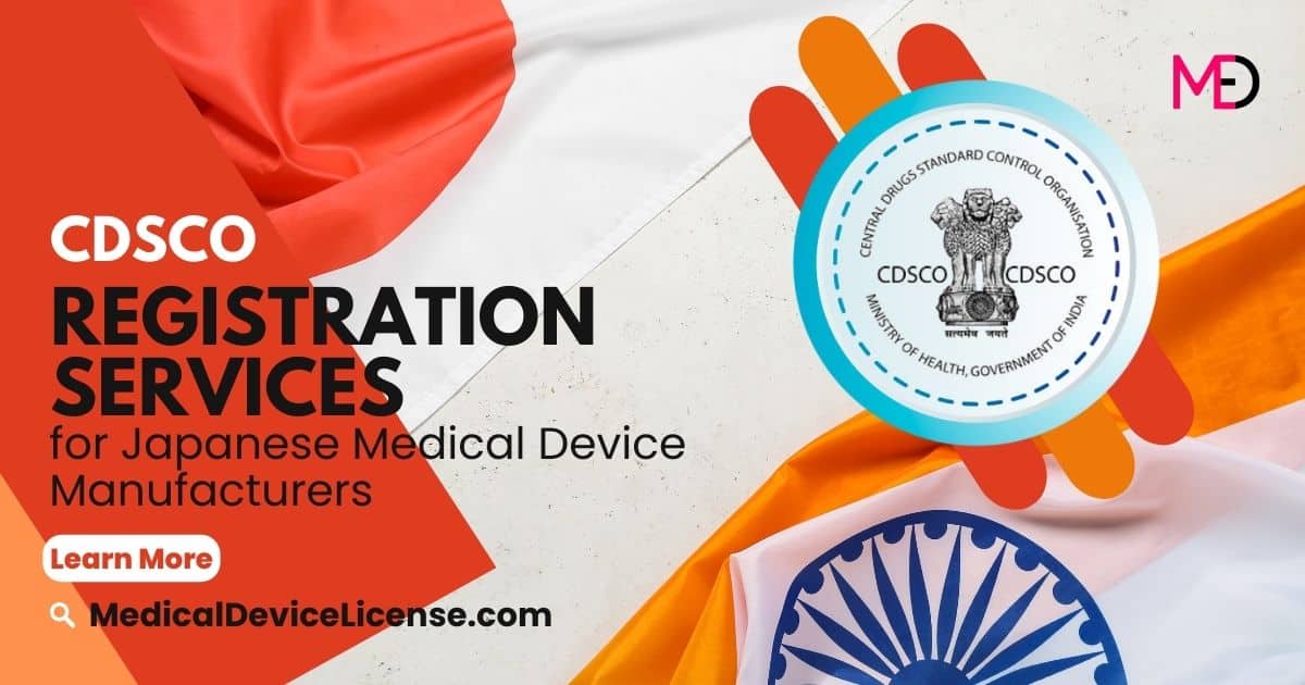 CDSCO Registration Services for Japanese Medical Devices